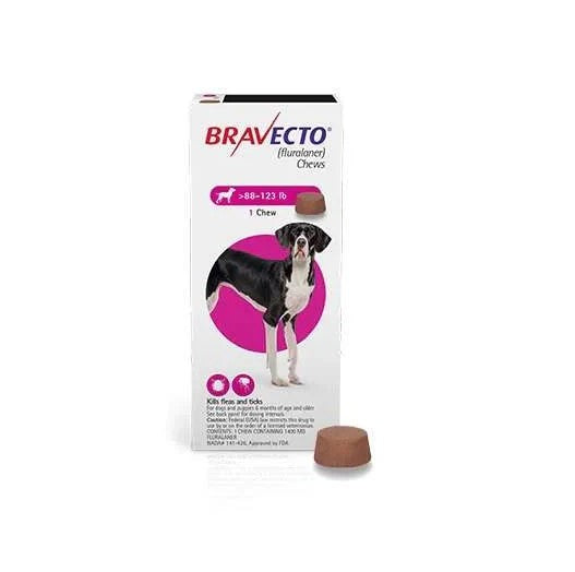 Bravecto for > 40 - 56 kg dogs – Pet Resort Store